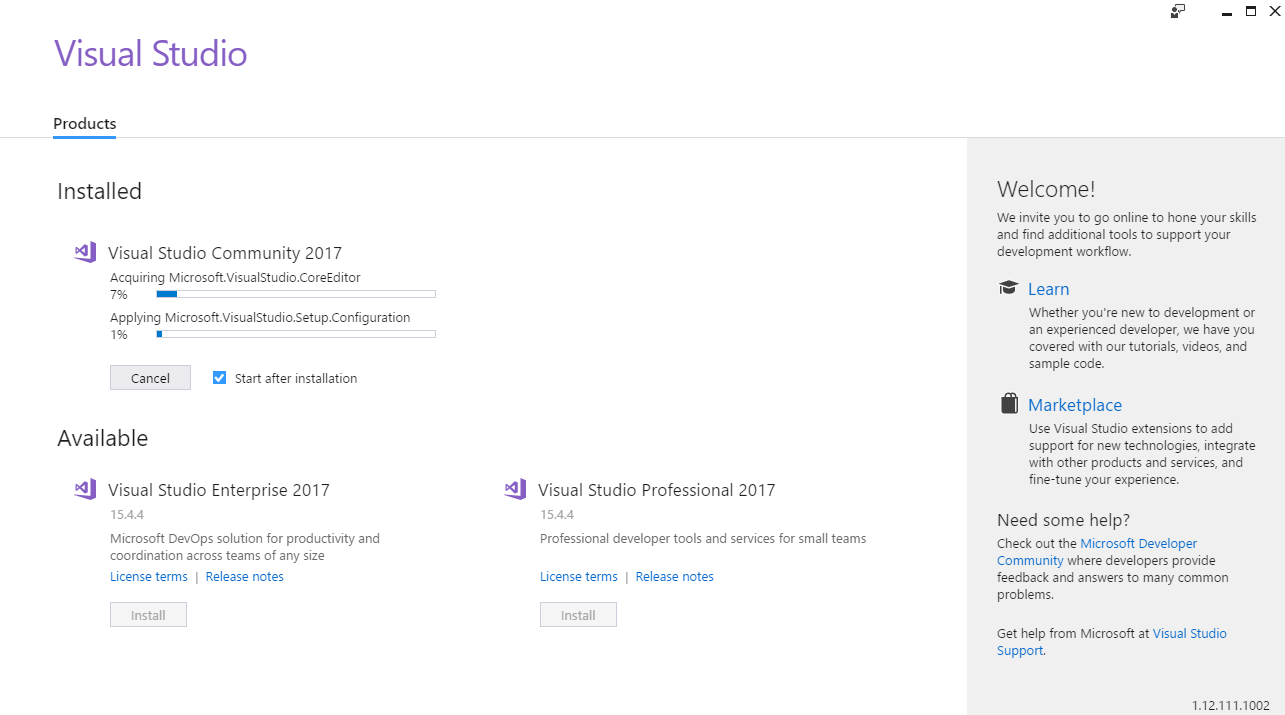 طريقة تحميل وتنصيب Microsoft Visual Studio 2017 - مدونة برمج