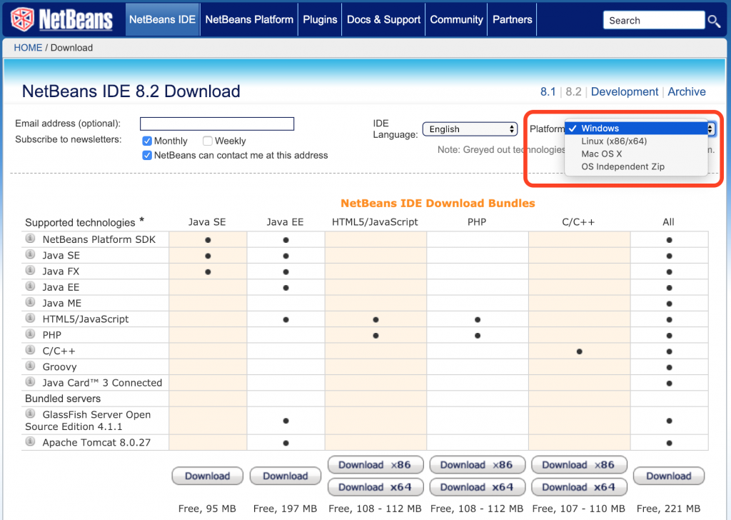 خطوات تثبيت برنامج Netbeans و MinGW - مدونة برمج