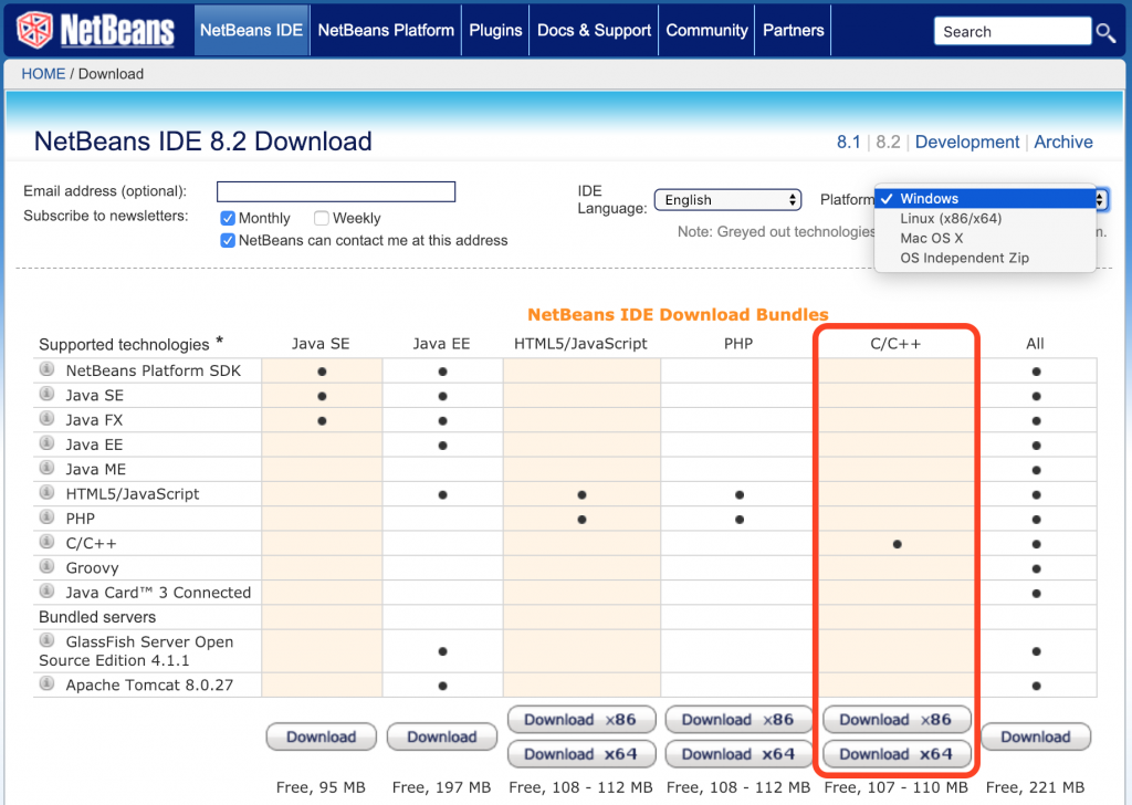 خطوات تثبيت برنامج Netbeans و MinGW - مدونة برمج
